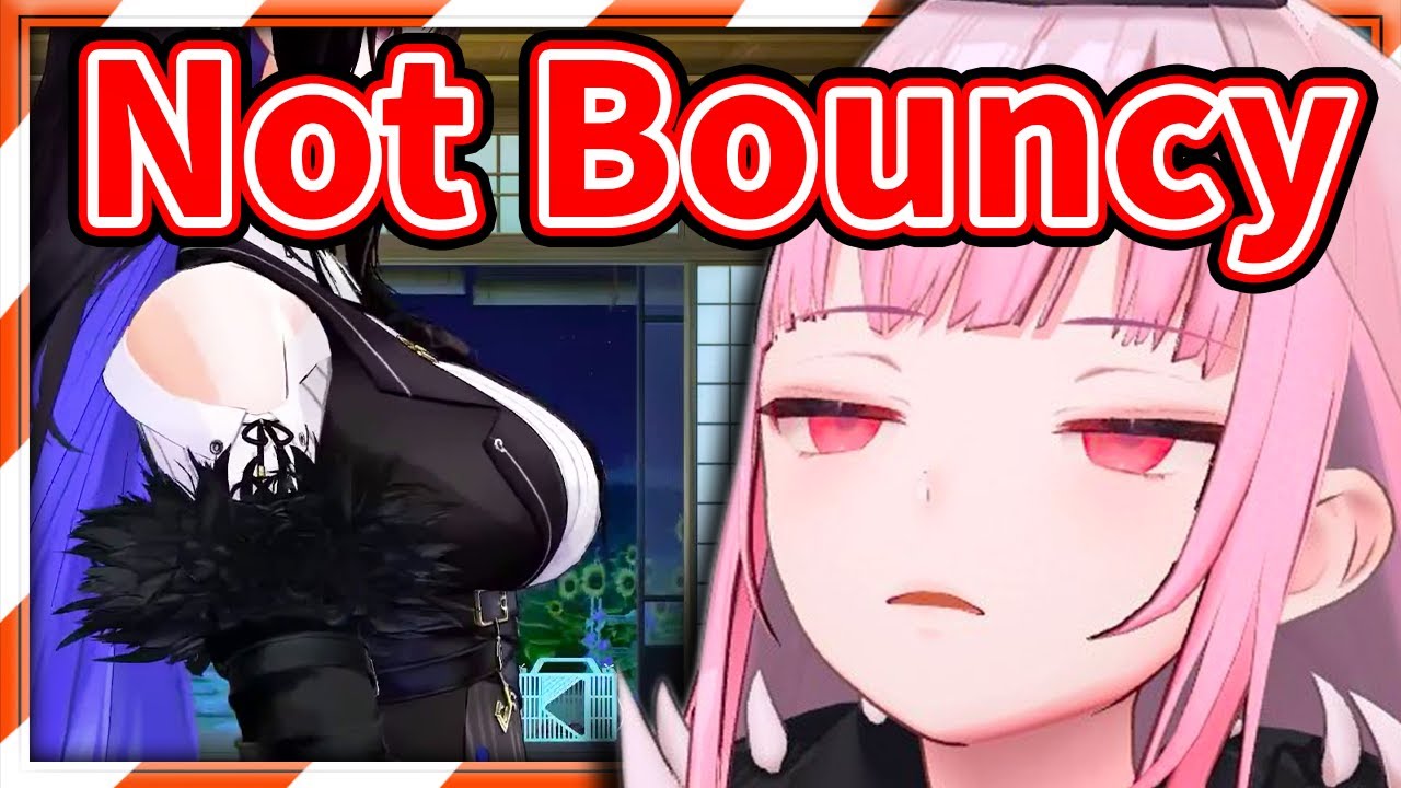 Nerissa's 3D Jiggle Physics is NOT BOUNCY Enough for Calli 【Mori ...