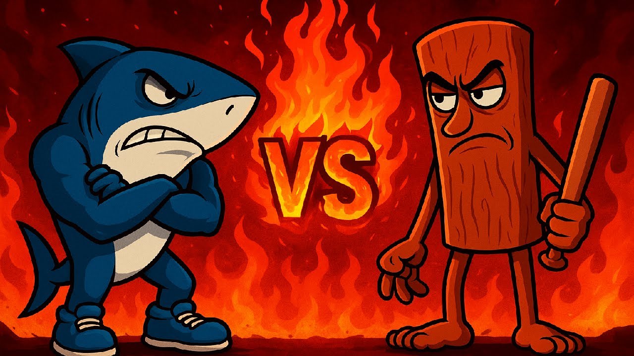 TUNG TUNG SAHUR vs. TRALLALERO TRALALA.! - ITALIAN BRAINROT Funny ...