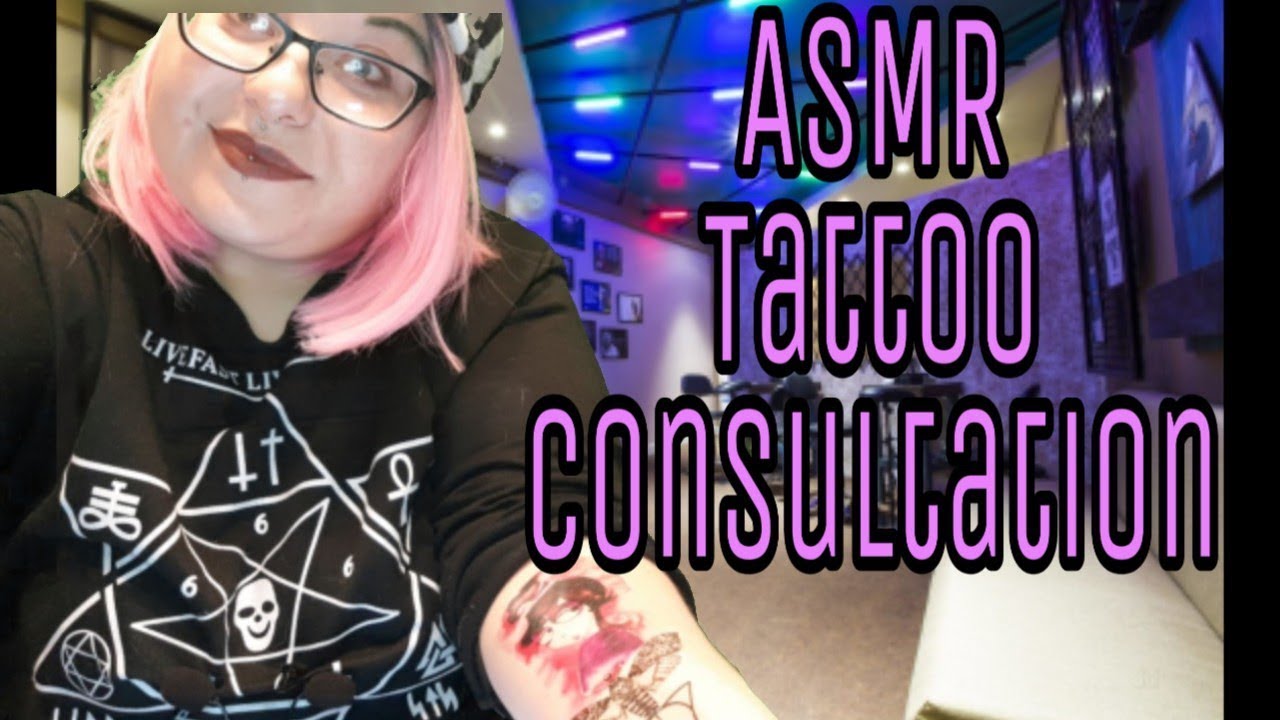 ASMR Tattoo Consultation - YouTube