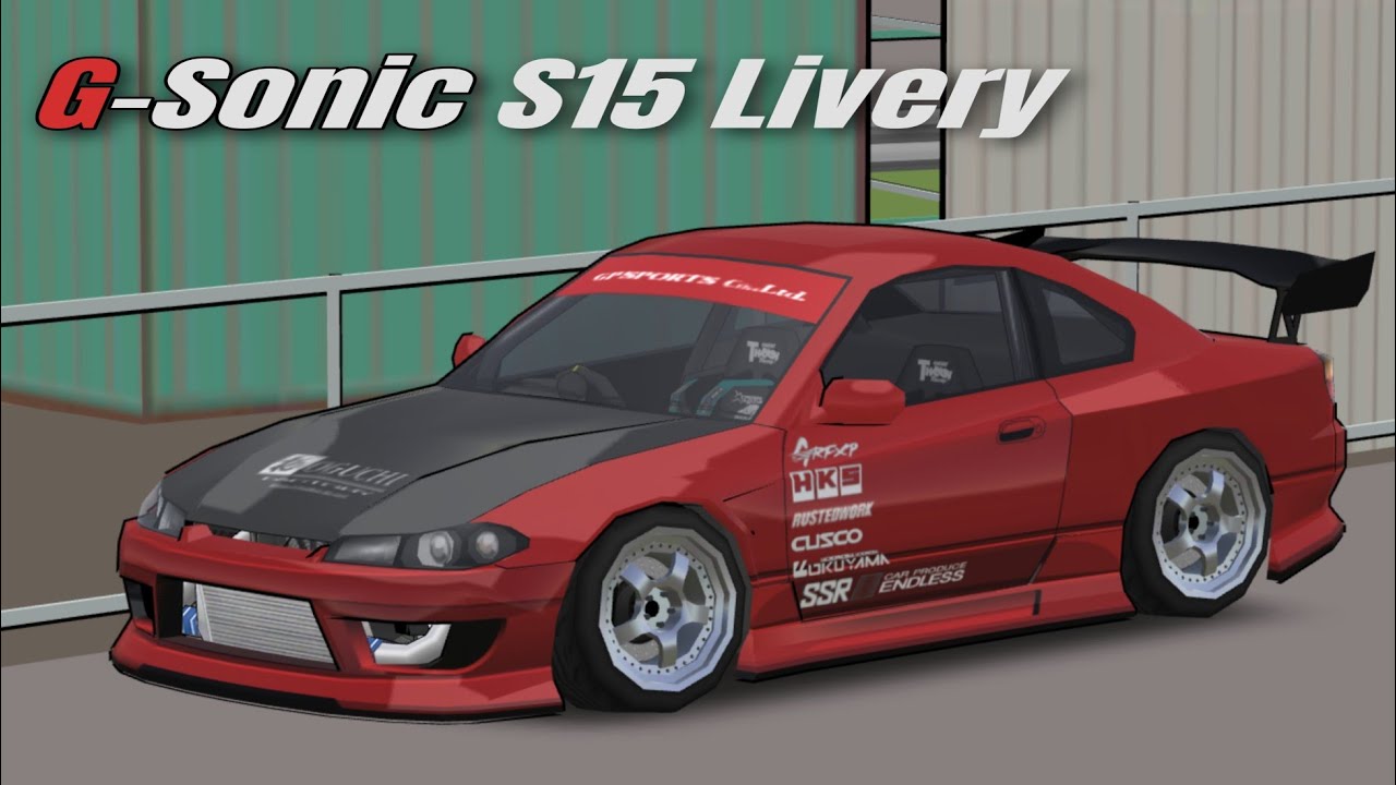 FR LEGENDS: G-SONIC S15 Livery - YouTube