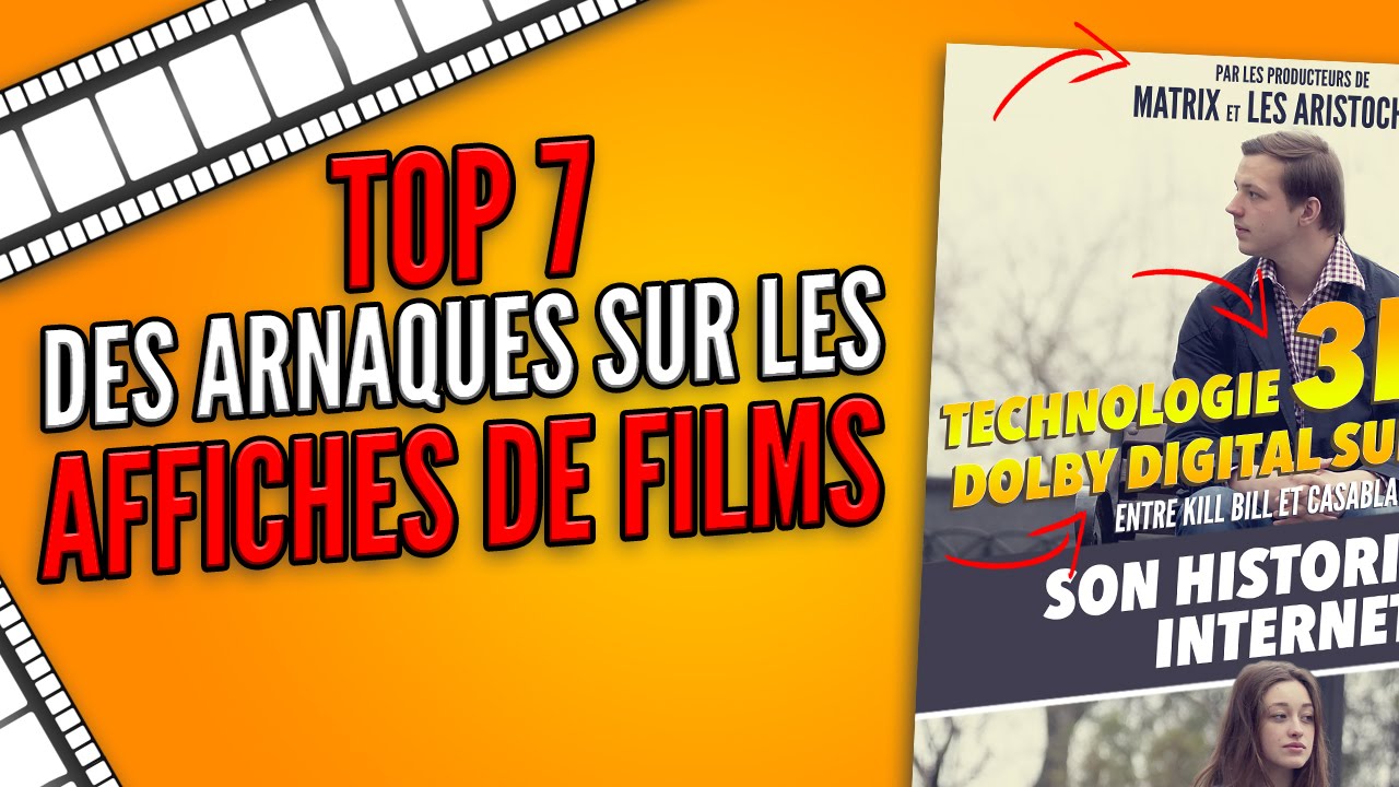 Top 7 des arnaques sur les affiches de films - YouTube