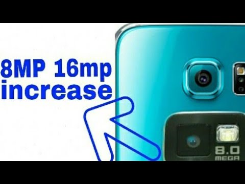 How to increase camera mega pixels up 8 mp to 16 mp - YouTube