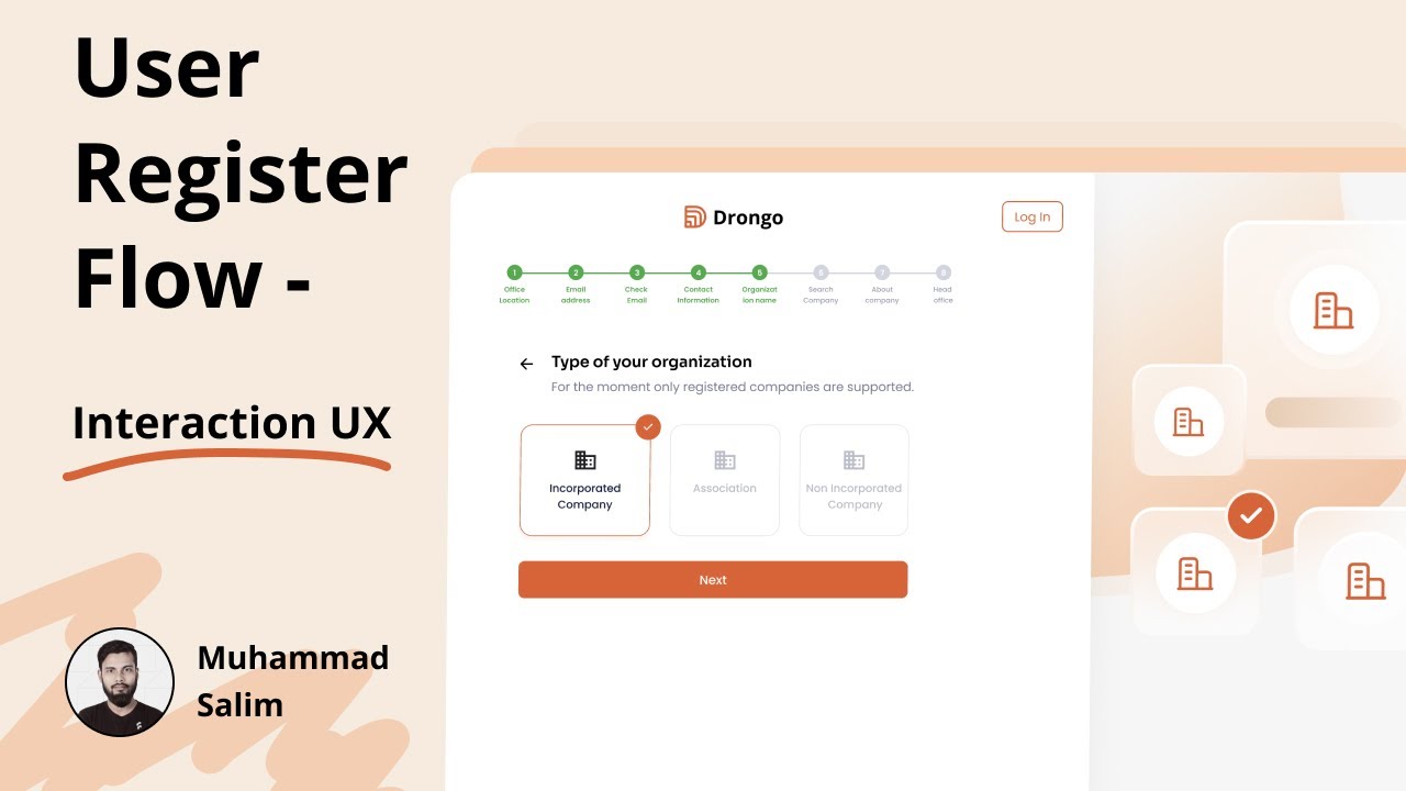 User Register Flow - Interaction UX - YouTube