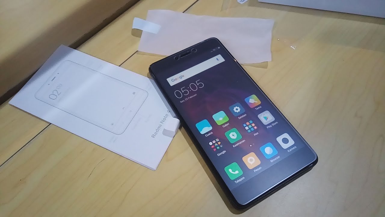 Unboxing Xiaomi Redmi Note 4 Black (Garansi Resmi TAM) - YouTube
