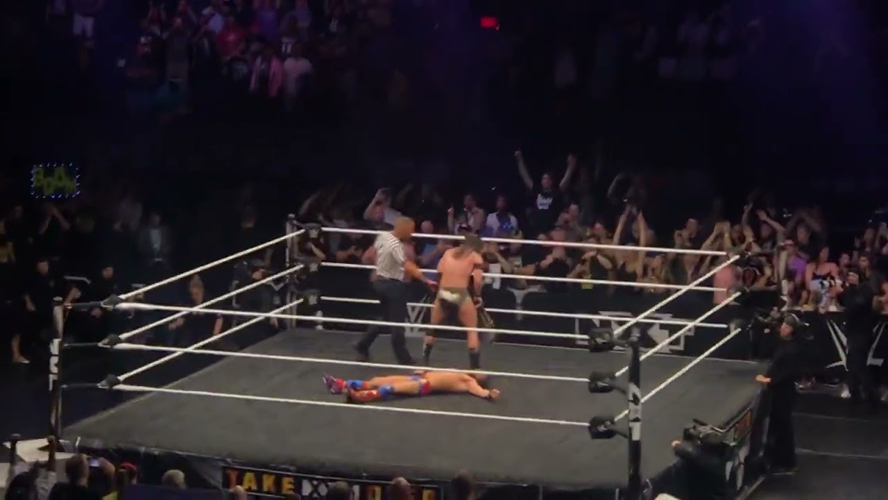 NXT TakeOver: XXV | Adam Cole vs Johnny Gargano (After Match) - YouTube