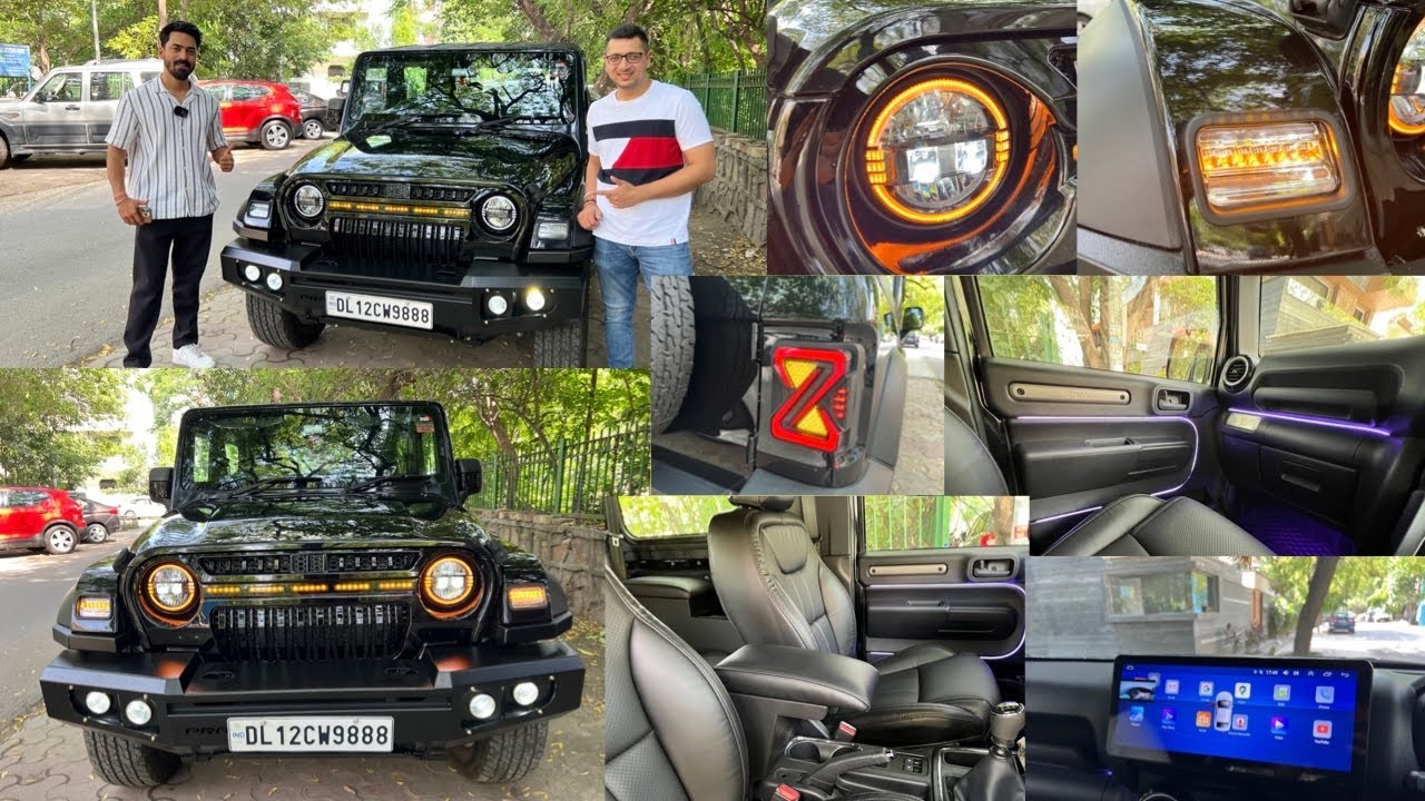 Best Mahindra Thar Modification In Delhi | Accesories For Thar ...