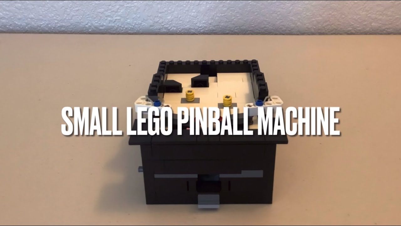 Small LEGO Pinball Machine - YouTube