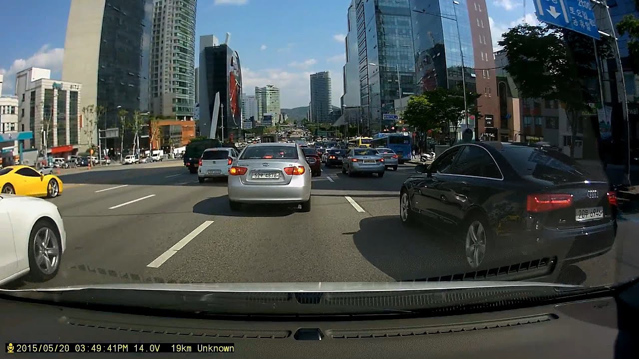 IROAD V9 [Front/Daytime] FullHD 1 - YouTube