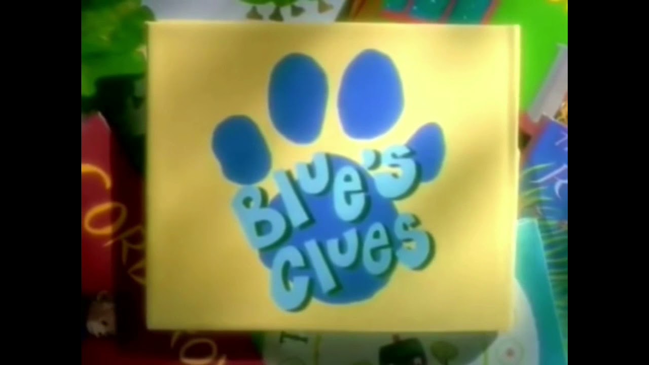 Blue’s Clues Nick Jr Productions Logo (2000) [My Version] #3 - YouTube