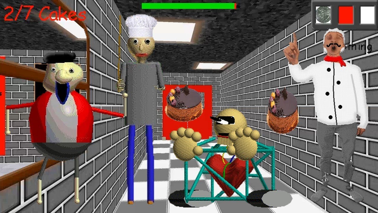 Baldi's Basics Kitchen V1 - Baldi's Basics V1.4.3 Mod - YouTube