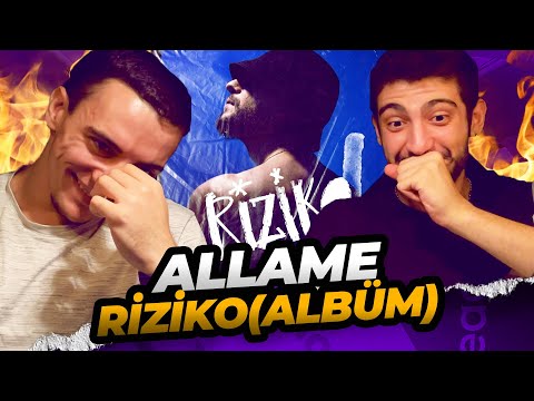 ALLAME BİZİ ÇILDIRTTI!! | Allame - Riziko (ALBÜM) | REACTION / TEPKİ