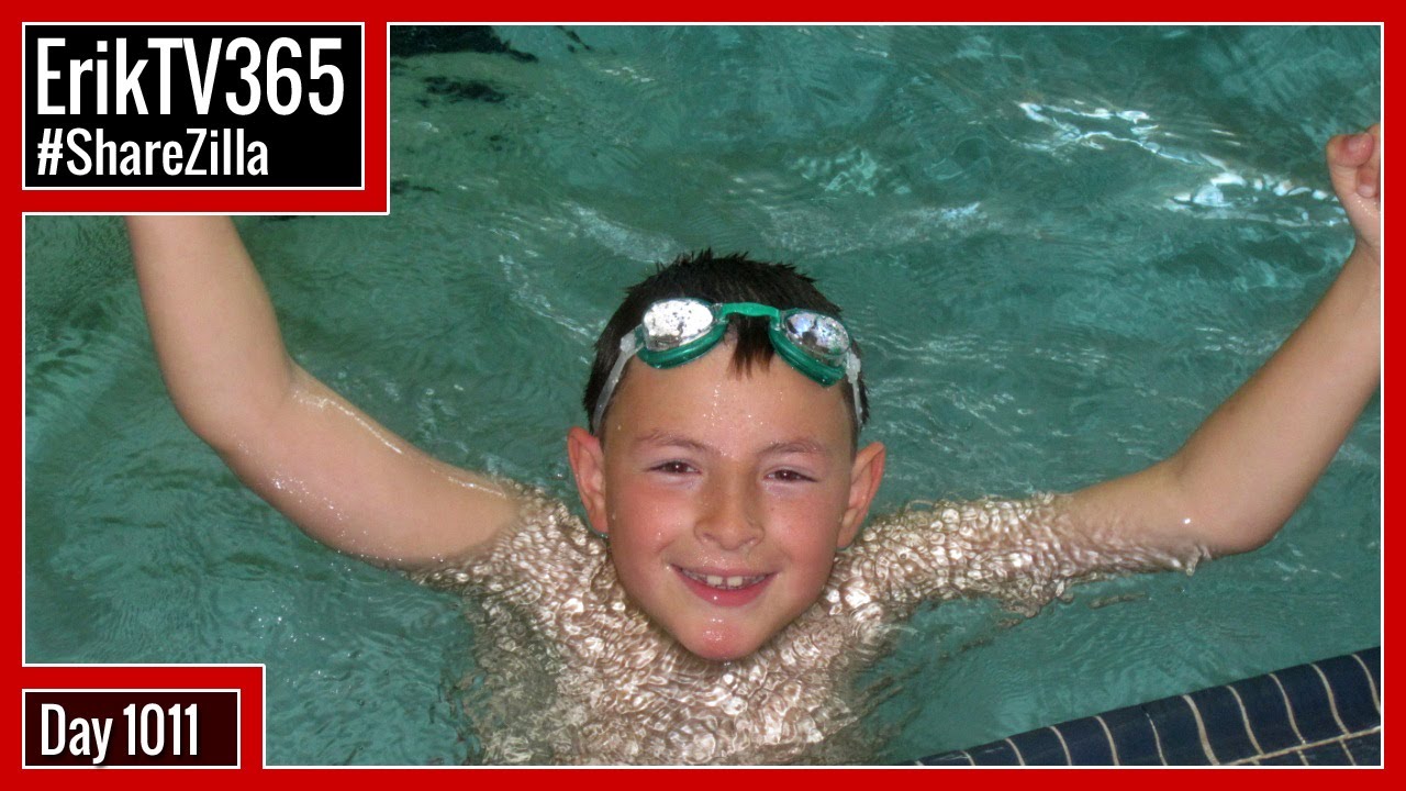 Swimming in Spring (Day #1011) #ShareZilla - YouTube