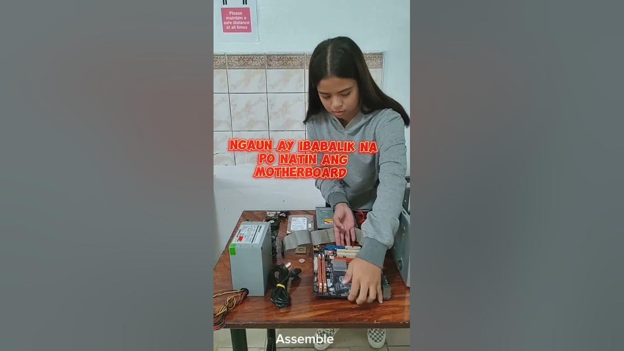 Computer Servicing CSS NC2 Disassemble and Assemble of Computer System Unit - YouTube