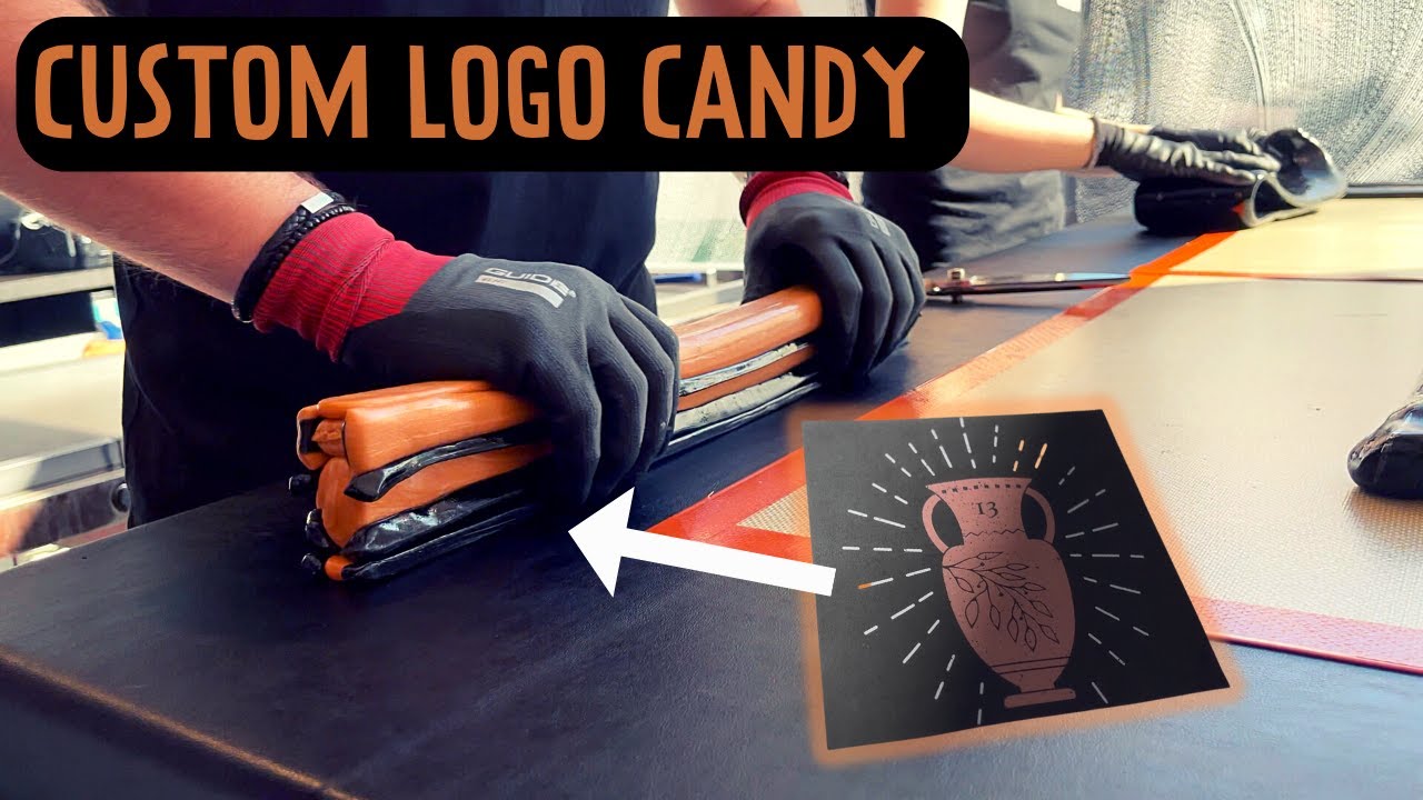How to make Custom LOGO CANDY - YouTube