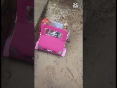 Barbie Paloma passeando com a sua filha e sua amiga