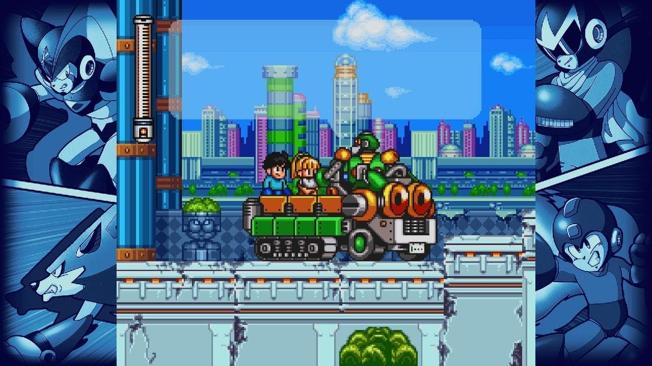 Mega Man 7 Intro and freeze man stage - YouTube