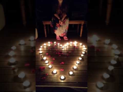 Romantik evlenme teklifi