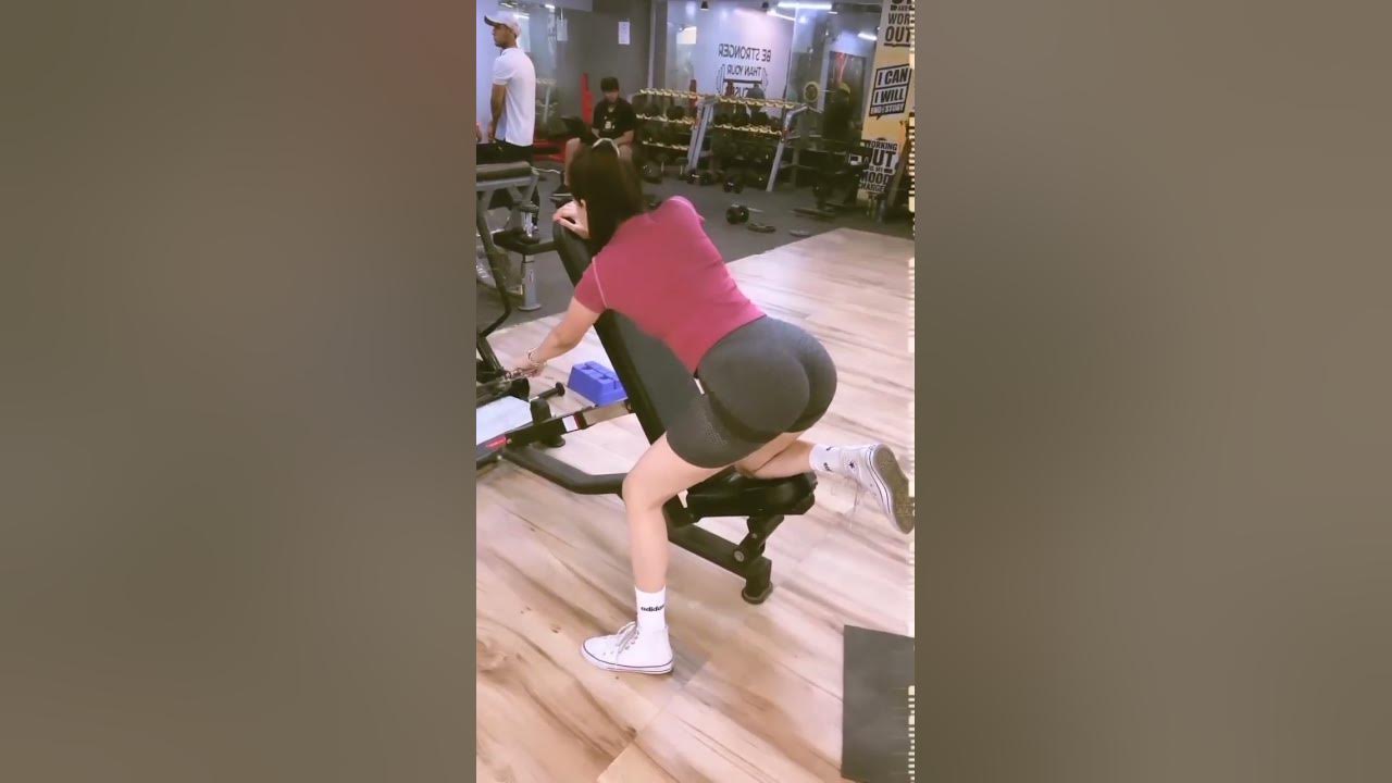 Hot Girl Gym Workout Status Trending Viral Youtubeshorts Video