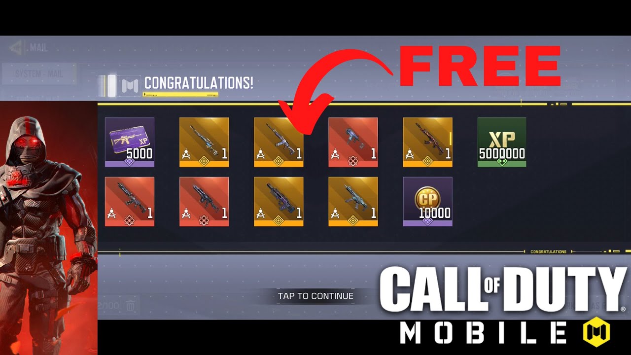 Free 10,000 CP & Free Mythic and Legendary Skins In CODM. - YouTube