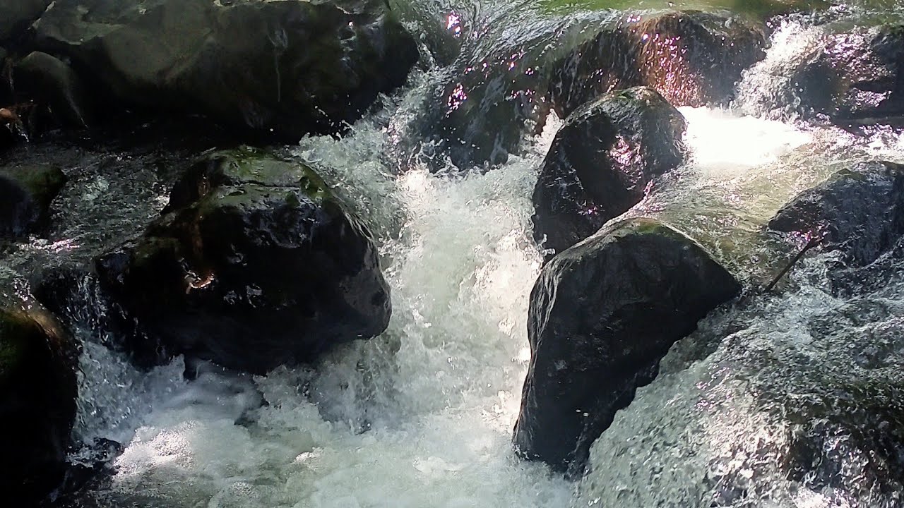 River Mini Waterfall ASMR - YouTube