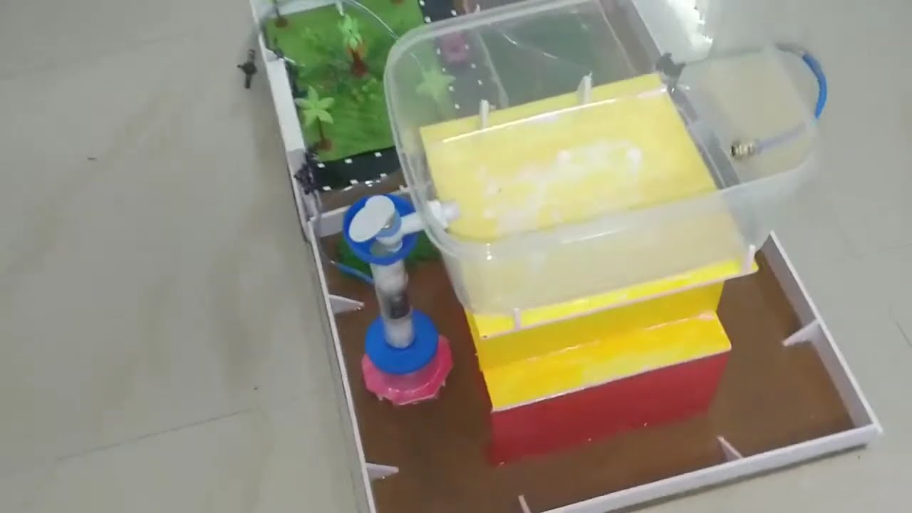 Water conservation model - YouTube