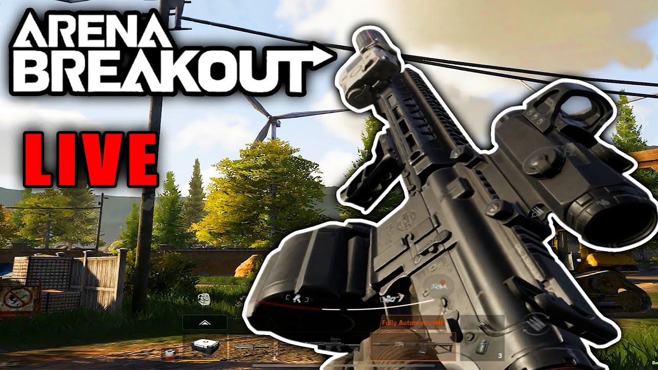 Destroying Lobbies in ARENA BREAKOUT Live - YouTube