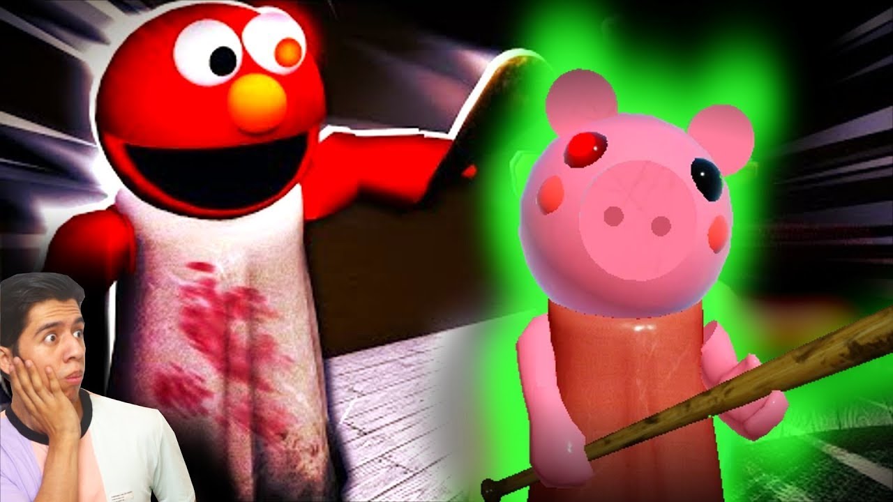 PIGGY VS ELMO POSEÍDO | TROLLEANDO A PERSONAS EN PUPPET CON LA SKIN DE ...