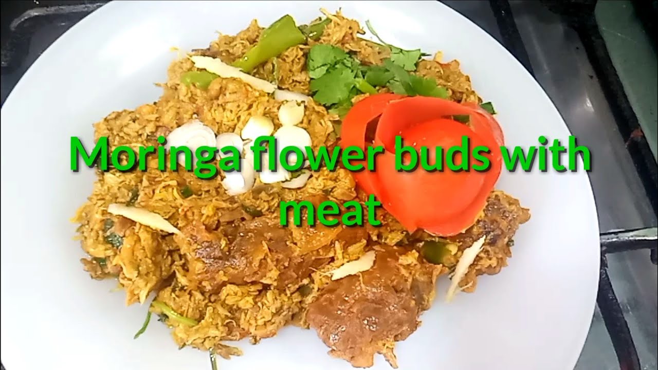 MORINGA FLOWER BUD WITH BEEF HEALTHY TASTY #moringapowder # ...