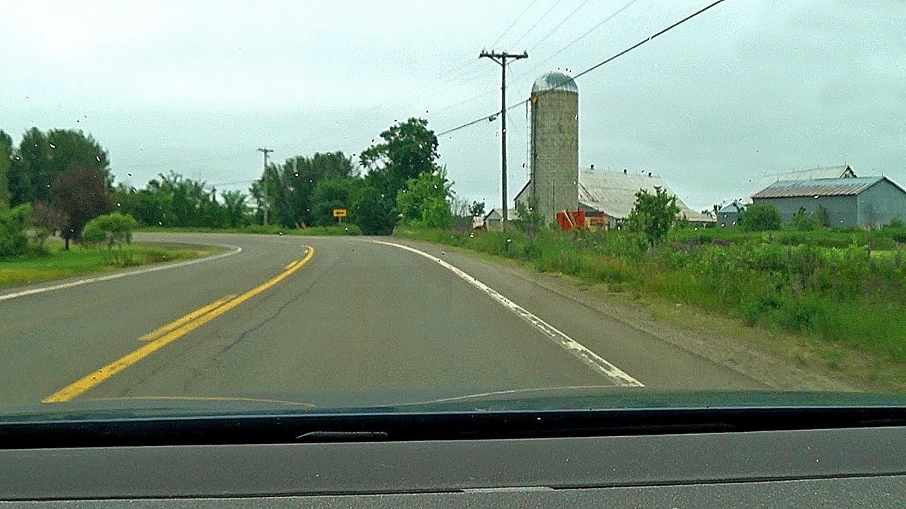 V205 Driving to Burton NB Canada June 2023 - YouTube
