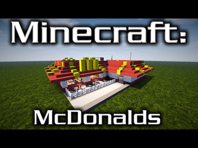 Minecraft Mcdonalds Inside