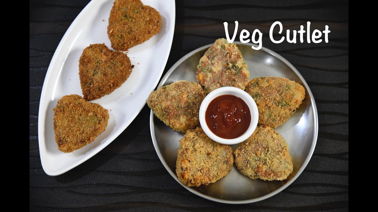 veg cutlet recipe | mixed veg cutlet - YouTube