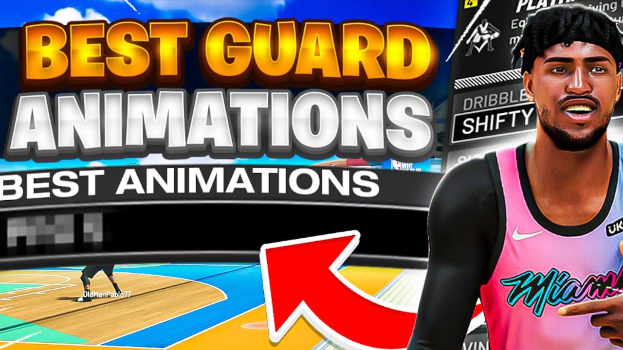 BEST NBA 2K25 GUARD (6'4 & Under) ANIMATIONS (BEST JUMPSHOTS, LAYUP ...