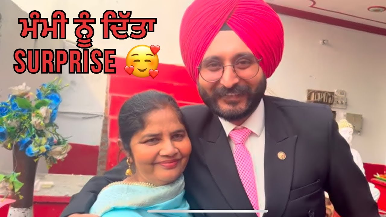 Sohreyan 😍 nu Dita Surprise | Grand Marriage Function | Marriage Vlog @alvychahalvlogs - YouTube