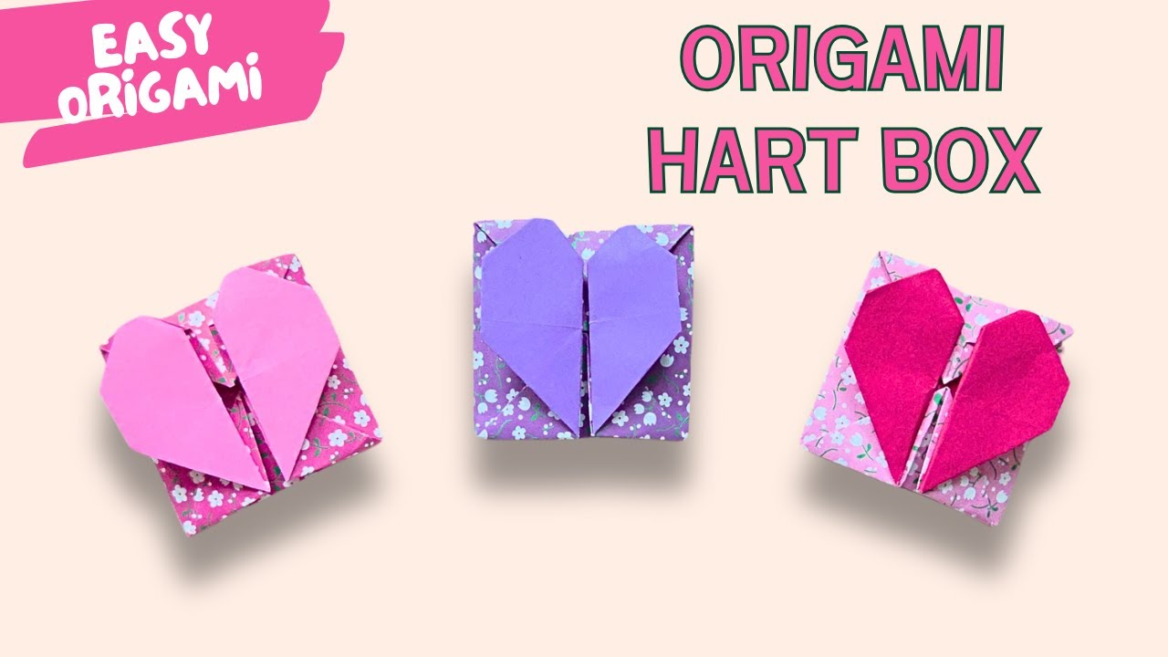 DIY Heart Box with Secret Message | Handmade Gift Idea - YouTube