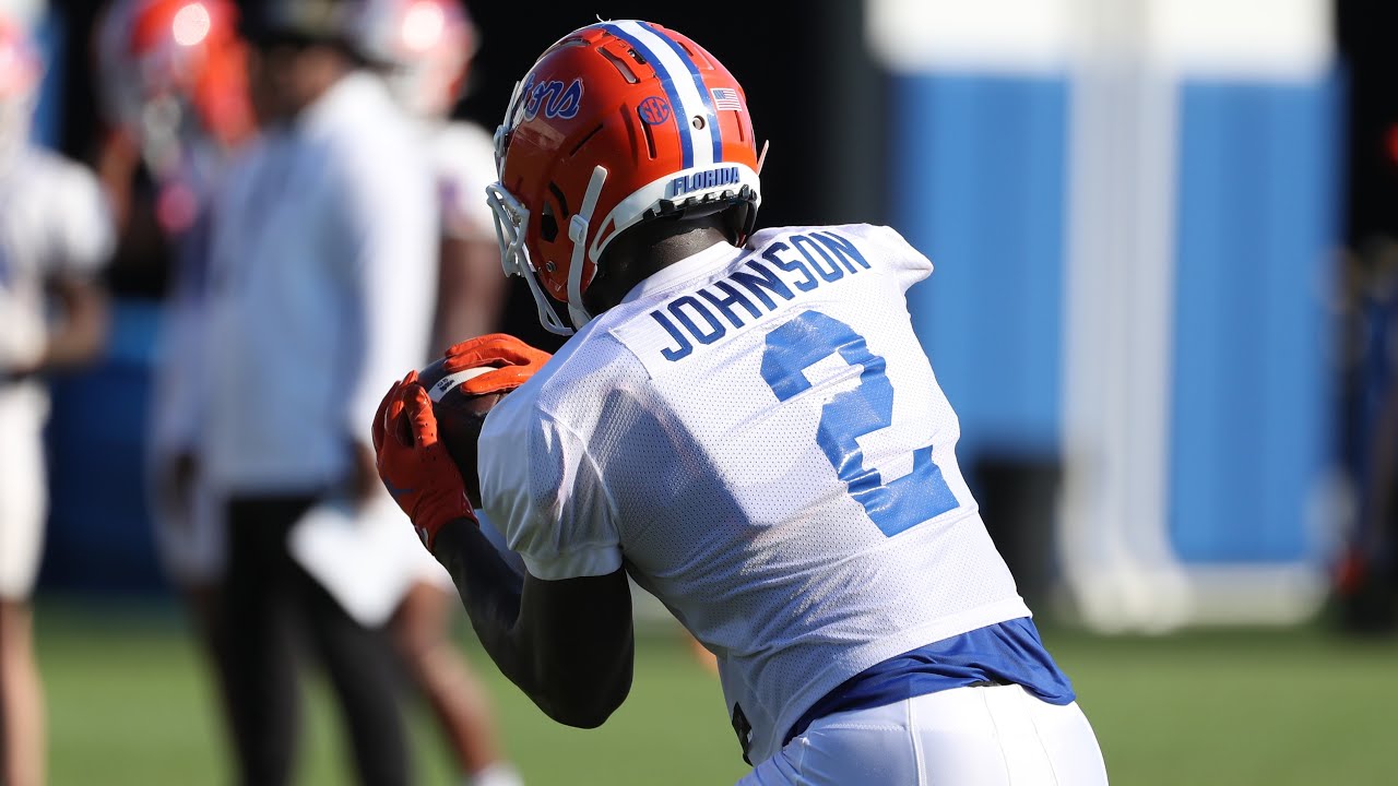 Gators running back Montrell Johnson has his first meeting with the ...