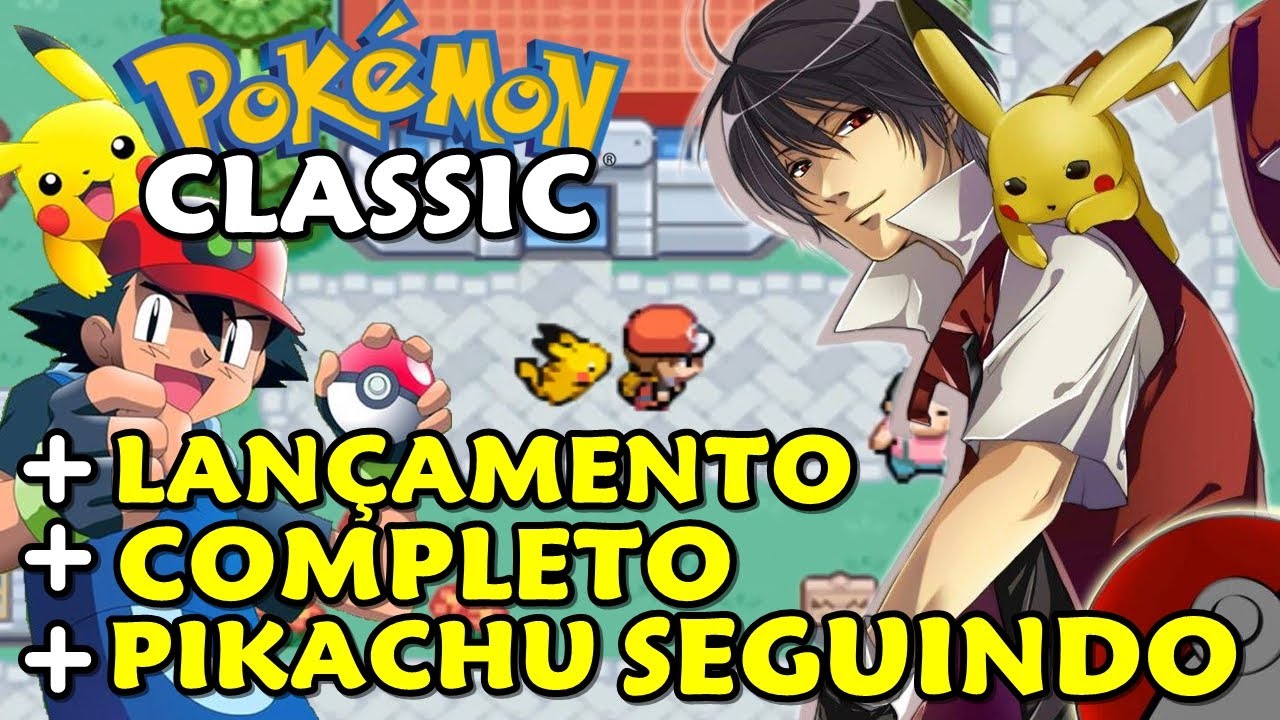 Pokémon Classic (Hack Rom - GBA) - Início Completo de Um Remake ...