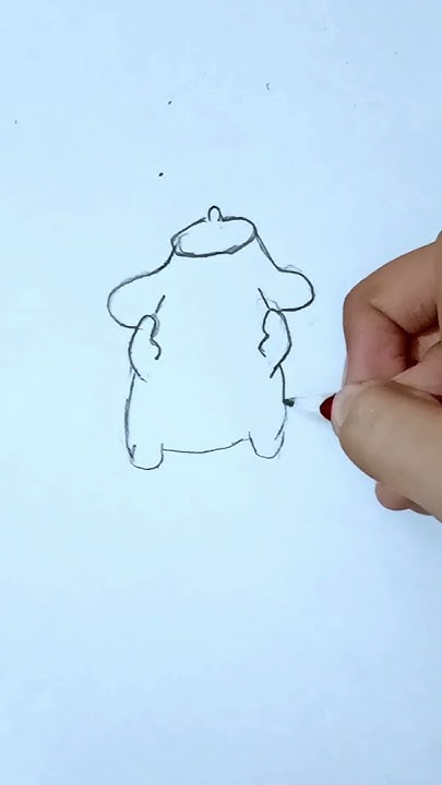 How to draw pompompurin easy #shorts - YouTube