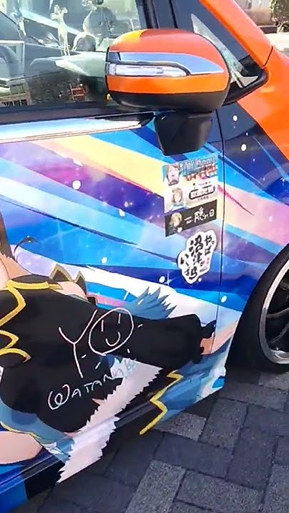 渡辺曜 痛車・ラブライブ!サンシャイン!!・第18回KANATA痛フェスin常総 - YouTube