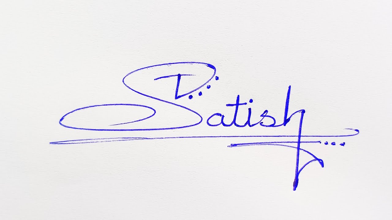 Signature design #signature | Unique signature idea | stylish signature ...