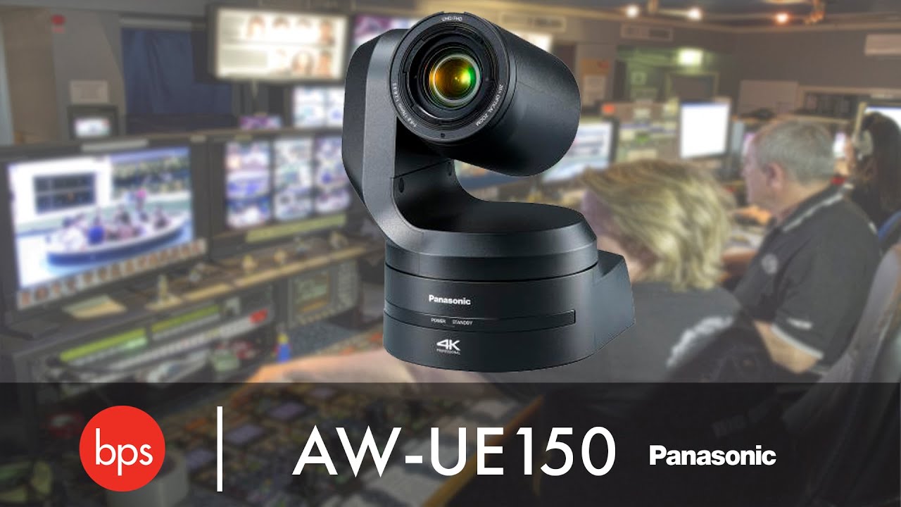 Panasonic UE-150 PTZ Camera and RP-150 Control Panel - YouTube