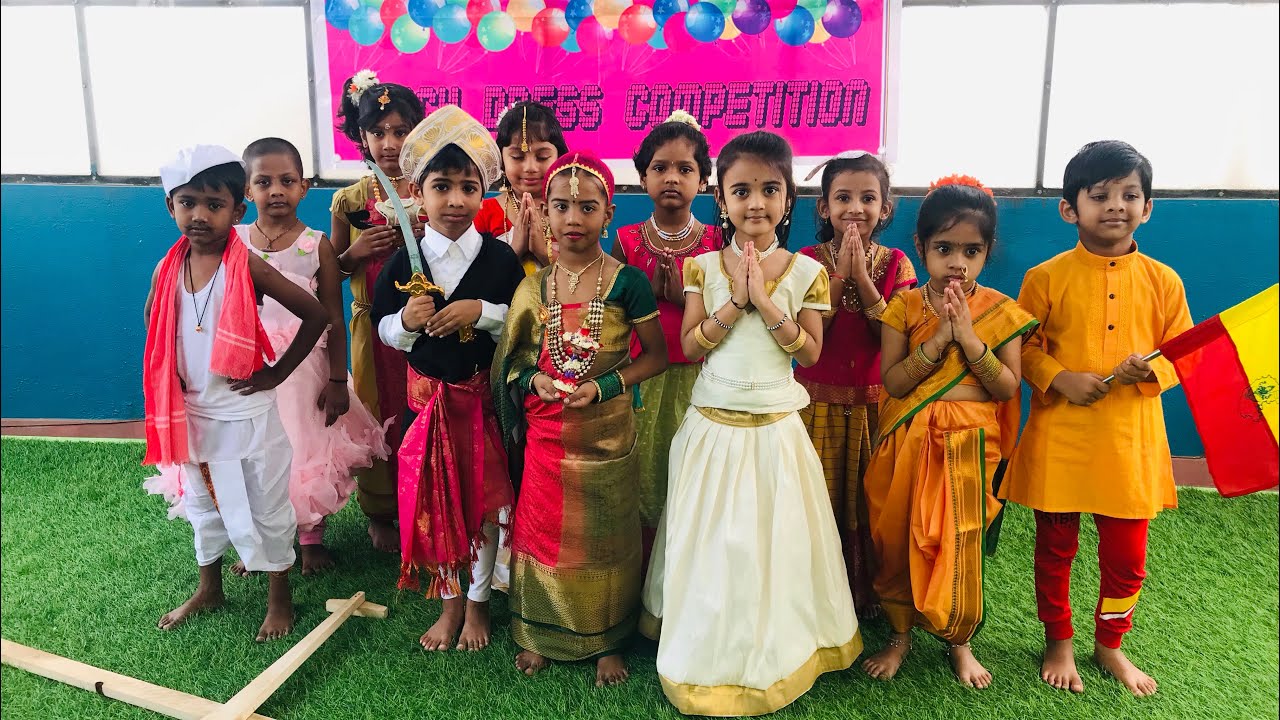 Fancy Dress Competition UKG Batch 2022-23 ( Representing Different ...