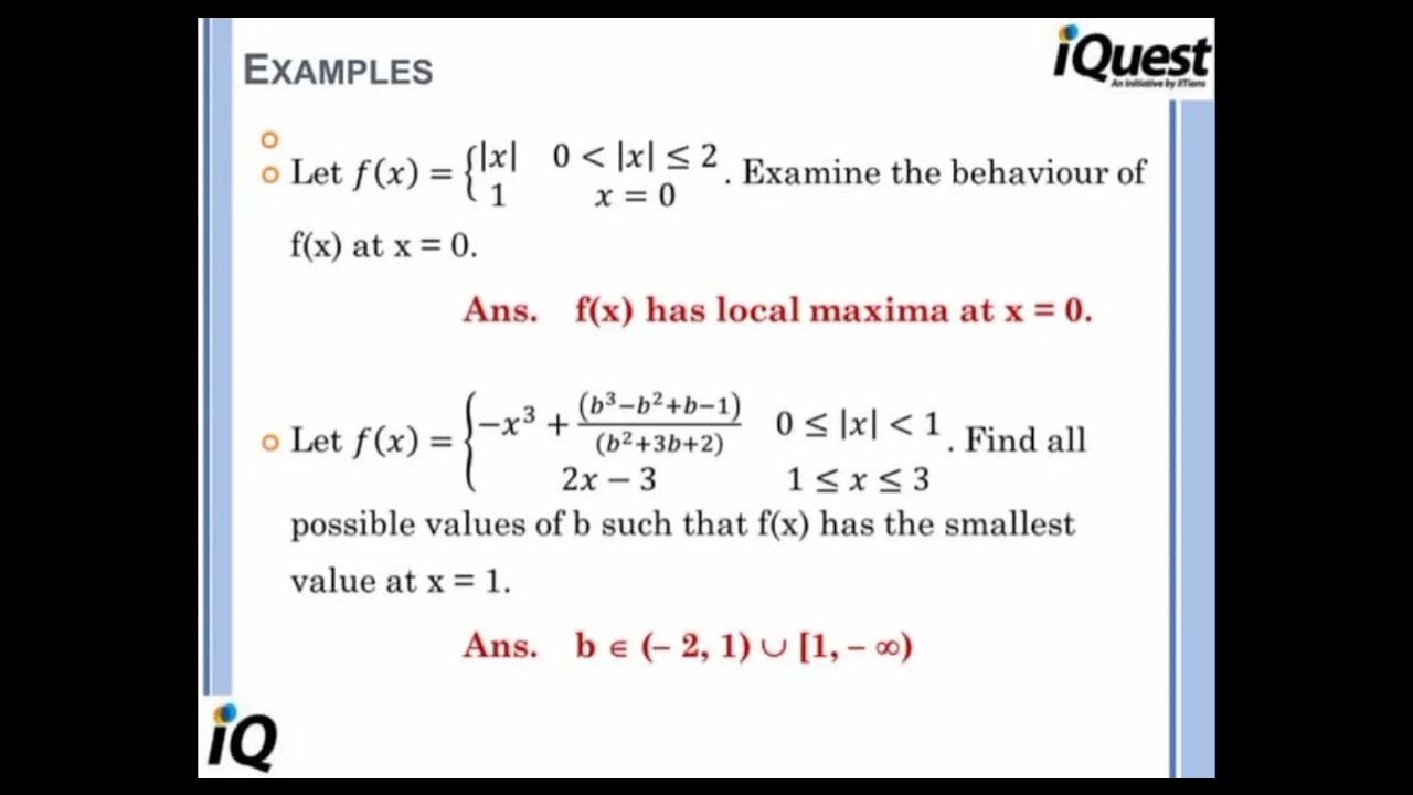 Maximum and Minimum Values| Calculus 3 - YouTube