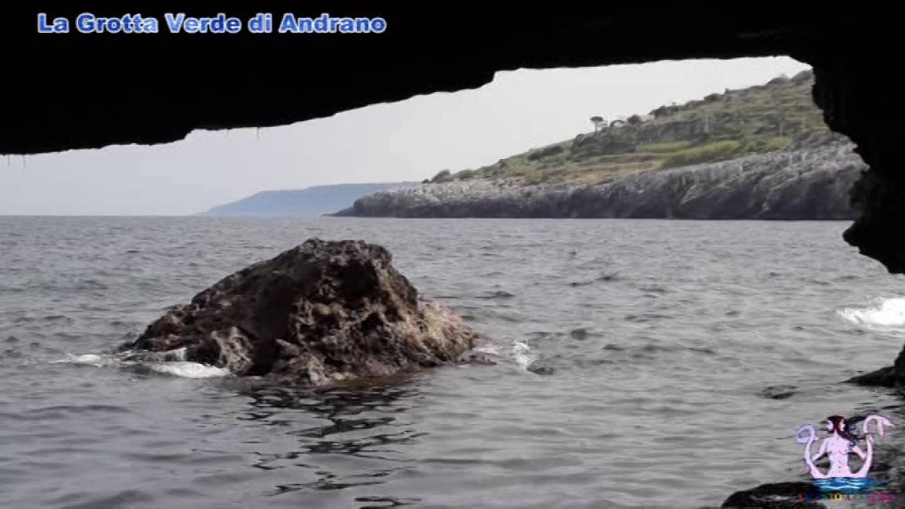 LA GROTTA VERDE DI ANDRANO - YouTube