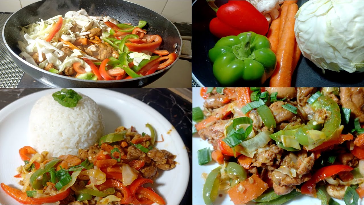 The easiest boneless chicken with vegetable Recipe | Billo ka dhaaba ...