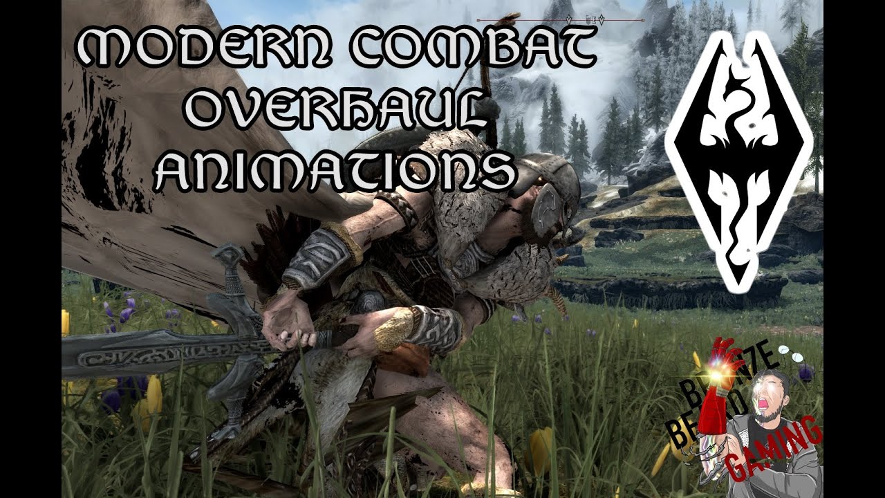 Modern Combat Overhaul Showcase - Skyrim SE Mod - YouTube
