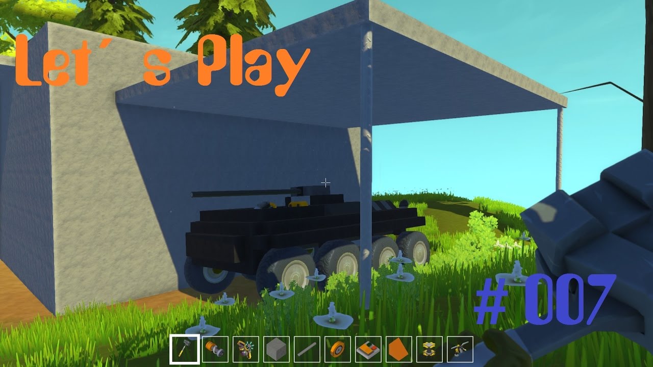 Scrap-Mechanic#007|Panzer fertig=Panzer abstellen...|LucasGamesTV ...