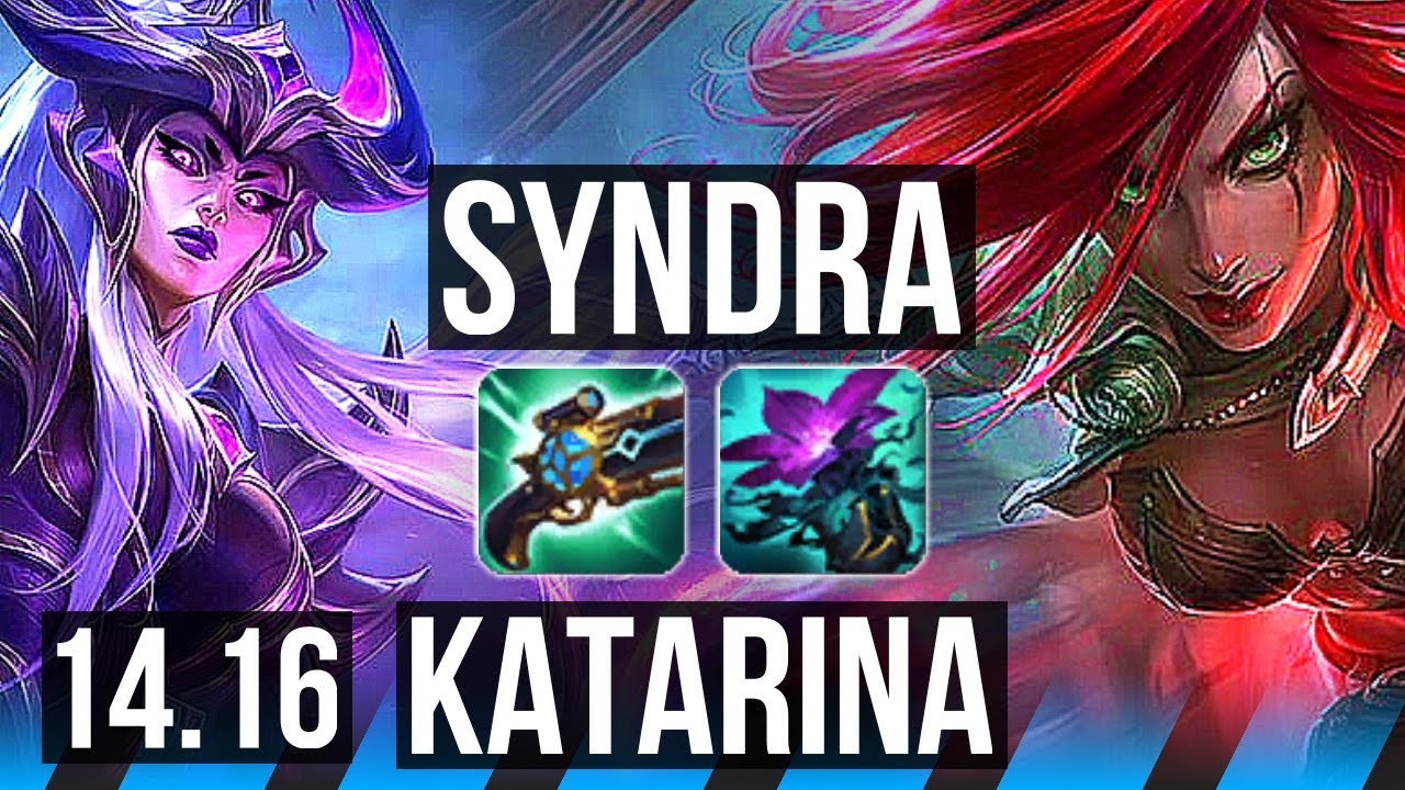 Syndra Vs Katarina Mid 67 Winrate 10 2 3 Br Master 14 16
