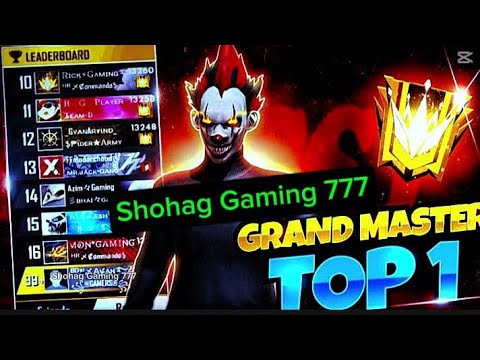 Grandmaster Live Rank Push Free Fire Bangla - Shohag Gaming 777 - Bangla Live #freefire #ff ...
