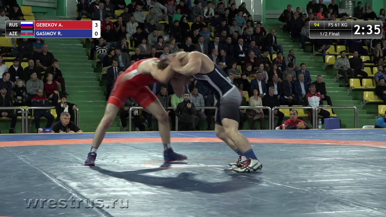 61kg 1/2 Gebekov - Gasimov - YouTube