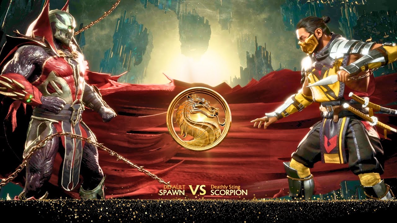 Mortal Kombat 11 - Spawn Vs. Scorpion - YouTube